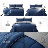 China Linen Blend Breathable Comforter Queen Size Natural Flax Cotton Summer Cool Bedding for sale