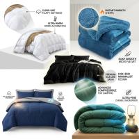 China Tufted Chenille Comforter Queen Size Boho Textured Embroidery Soft Bedding Set for sale