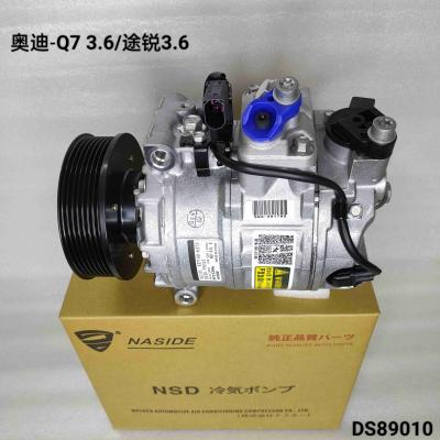 China Auto Air Conditioning Compressor For Audi Q73.6 Touareg3.6 7L6820803S 7P0820803M for sale