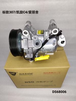 China Auto Ac Conditioning Compressor For Peugeot 301  Triumph C4  Elysee OEM 9806599380  Compressor assembly for sale