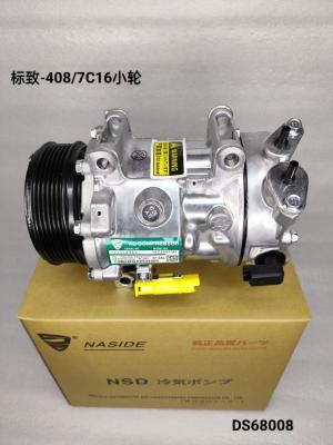 China Auto Ac Conditioning Compressor For Peugeot 408 7C16 small wheels OEM 9804966680  Compressor assembly for sale