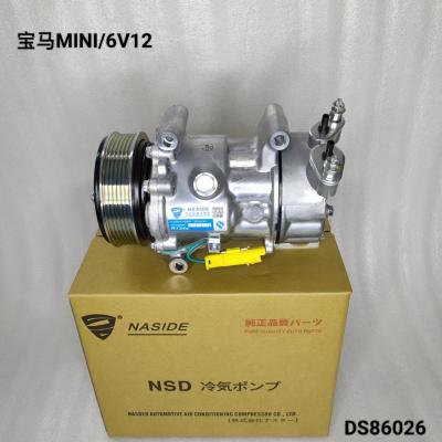China Auto Ac Conditioning Compressor For BMW MINI 6V12 OEM 64529223392 Compressor assembly for sale
