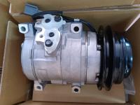 China Auto AC Conditioning Compressor For  Komatsu excavator MITSUBISHI CANTER FUSO FE71PB  10S15C 24V 1A for sale