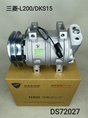 China Auto AC Conditioning Compressor For Mitsubishi L300 DKS 15D 1PK 12V MR190619 MR250810 MR190619V for sale