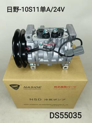 China Auto AC Conditioning Compressor For Heavy truck Hino 300 1A 24V 10S11C for sale