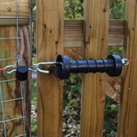 China Cattle Electric Fence Spring Gate Kit Plastic Handle And Galvanized Hook for sale
