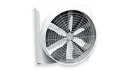 China Modern Style Industrial Exhaust Fans For Poultry Cooling 6.2m/s Wind Speed for sale