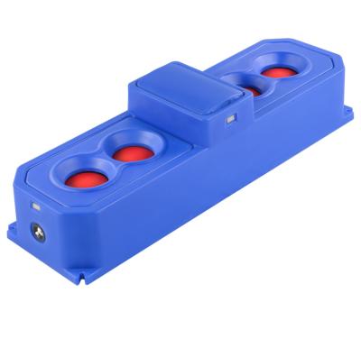 China Temperature Controlled Blue Livestock Auto Waterer with Built in Temperature Control for Cattle for sale