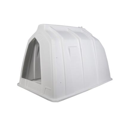 China Weatherproof and Durable Dairy Calf Hutches for Farming Efficiency for sale