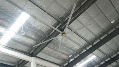 China Powerful 6pcs Alloy Blade Industrial Ceiling Fan With Variable Speed Control for sale