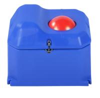 China 30-50L/min LLDPE Livestock Auto Waterer With Built In Temperature Control Blue Color for sale