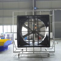 China Industrial Exhaust Fan 120000m3/h Max Airflow 72 Inch Diameter Blade 3.5A Current Intensity for sale