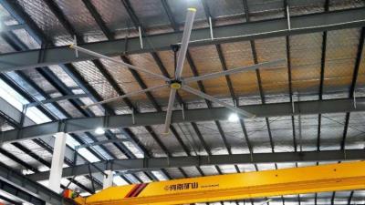 China 15000m3/min IP55 Outer Rotor Industrial Ceiling Fan With 7300mm Fan Blade Diameter for sale
