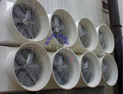 China Industrial Exhaust Fan with High-Strength Fiberglass Installed on the Wall and 52.9m³/h Air Volume for sale
