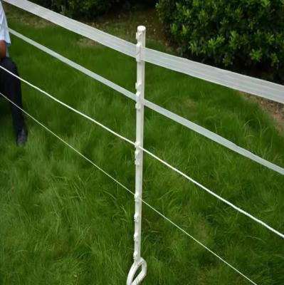 China Plastic Electric Fence Posts Featuring Waterproof Property And 20pcs Per Carton Packing And Uncoated Frame for sale