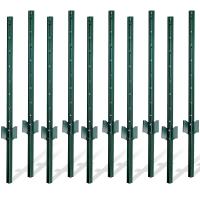 China Heavy Duty T-Post for Ranch with Customizable Color High Quality Rail Steel Easy Installation for sale