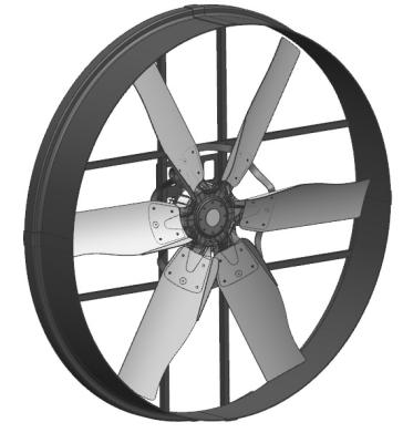 China Energy Saving And Poultry Fan Equipped With Outer Rotor Permanent Magnet Brushless DC Motor for sale