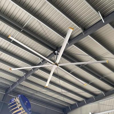China 16ft 4.9m 6 Blades Exhaust Fan Cooler Self Control For Livestock Ventilation for sale