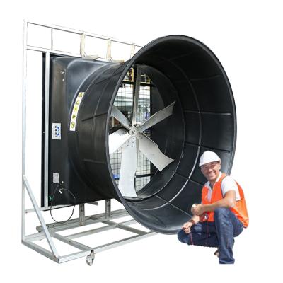 China Volume Industrial Exhaust Fan IP55 Rated With 120000m³/h Airflow for sale