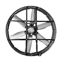 China 3.5A Current Fire Smoke Exhaust Fan With Max Airflow Of 120000m³/h for sale