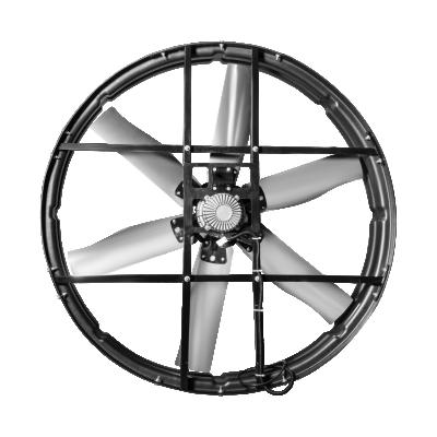 China 3.5A Current Fire Smoke Exhaust Fan With Max Airflow Of 120000m³/h for sale