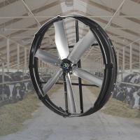 China IP55 Exhaust Fan Motor 120000m³/h Airflow 72 Blade Diameter 380-480V Power Supply for sale