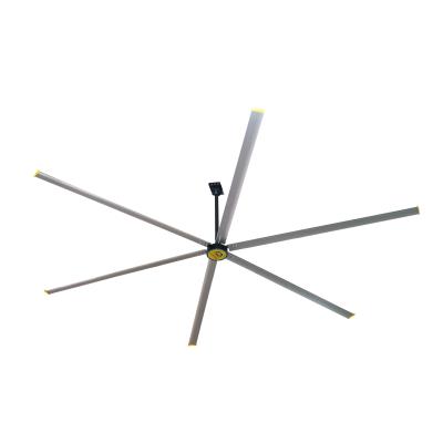 China Terrui 24FT HVLS Industrial Ceiling Fan with BLDC Motor  Energy-Efficient Cooling for Large Spaces for sale