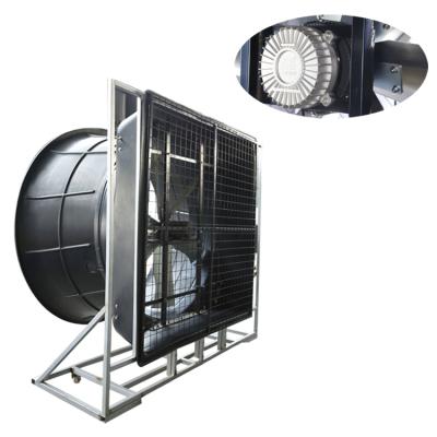 China 2200W High-Performance Exhaust Fan with 125000m³/h Airflow and 72-Inch Blade Diameter for Industrial Ventilation for sale