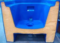 China Freeze Proof plastic L13ft 300L Livestock Water Tank for sale