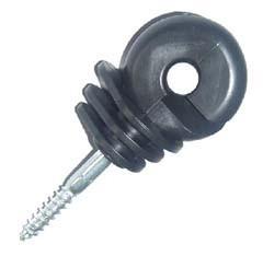 China High Quality Best Price INS007 00 B Distant Laminae Plastic Ring Electric Fence Insulators With Black Color for sale