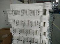 China PST012 63in Free Standing PP Electric Fence Posts Step-In Stirrup Tread UV-Treated White for sale