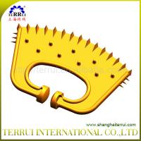 China Calf Weaner 117mm Impact Resistant Plastic Nose Ring Anti Cross Sucking In Calves for sale