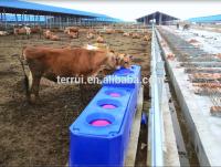 China 4m 6 Holes heavy duty PE Livestock Water Tank for sale