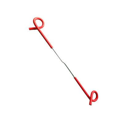 China EBT500R Double Pigtail Electric Fence Posts Electrical Standoff Insulators for sale