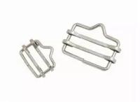China JON012 3.5mm Galvanized Steel Poly Tape End Splicer Buckle For Animal Farm Fence for sale
