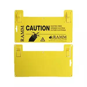 China 55g Electric Fence Warning Sign for sale
