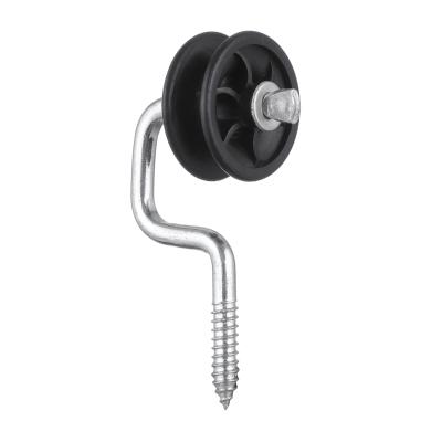 China Galvanised Steel Easy Screw Rotating Corner Post Electric Fence Insulator for sale