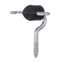 China Offset Gate Ring Insulator Manufacturer Anchor Wood Post Electric Fence Insulator for sale