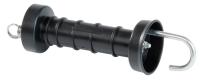 China HDL002B 148g Loop Electric Fence Gate Handle With 15mm Spring And Round Link for sale