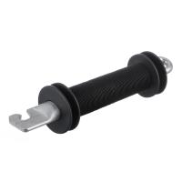 China 8mm Galvanized End Ear 286 Gram Modern Gate Handle for sale