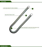 China Diamond Hook Handle Kits Electric Fence Gate for sale