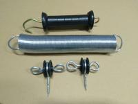 China HDL110B 720g Electric Fence Gate Kit With Handle Two Anchor Insulators And 5m Spring for sale
