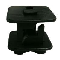 China 3mm Wire HDPE Square Wood Post Electric Fence Insulator Impact Resistant for sale