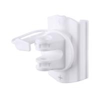 China Self Locking Pinlock Insulator INS070W LLDPE 16.5g Electric Fence Fittings For T Post Wire White for sale