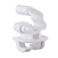 China Customized 9mm Wire PE T Post Electric Fence Insulators Snap On for sale