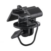 China Pinlock Insulator INS099B HDPE 14.2g Electric Fence Fittings For T Post Wire 5mm Self Locking for sale