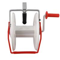 China Farm Electric Fence Accessories Galvanized Frame PP Geared Reel for sale