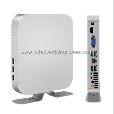 China LCD Media Player Box USB to Monitor Metal Case White or Black Android and Software for sale