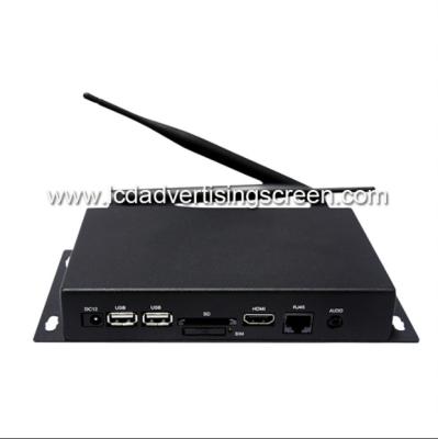 China Advertisement Media Player Box Android System USB Port Network Remote Control Software for sale