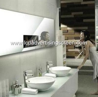 China Mirror Glass Open Frame LCD Advertising Screen 13.3 Inch Android USB Or HDMI Port for sale